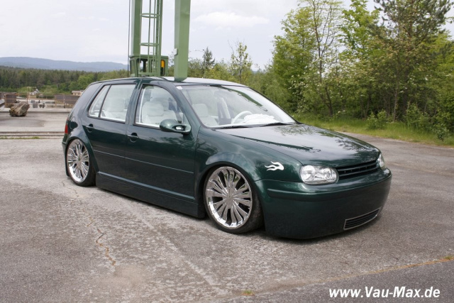 Mit dem Grünen Daumen VW Golf 4 GTI TDI Tuning Selbstzünder im GTI
