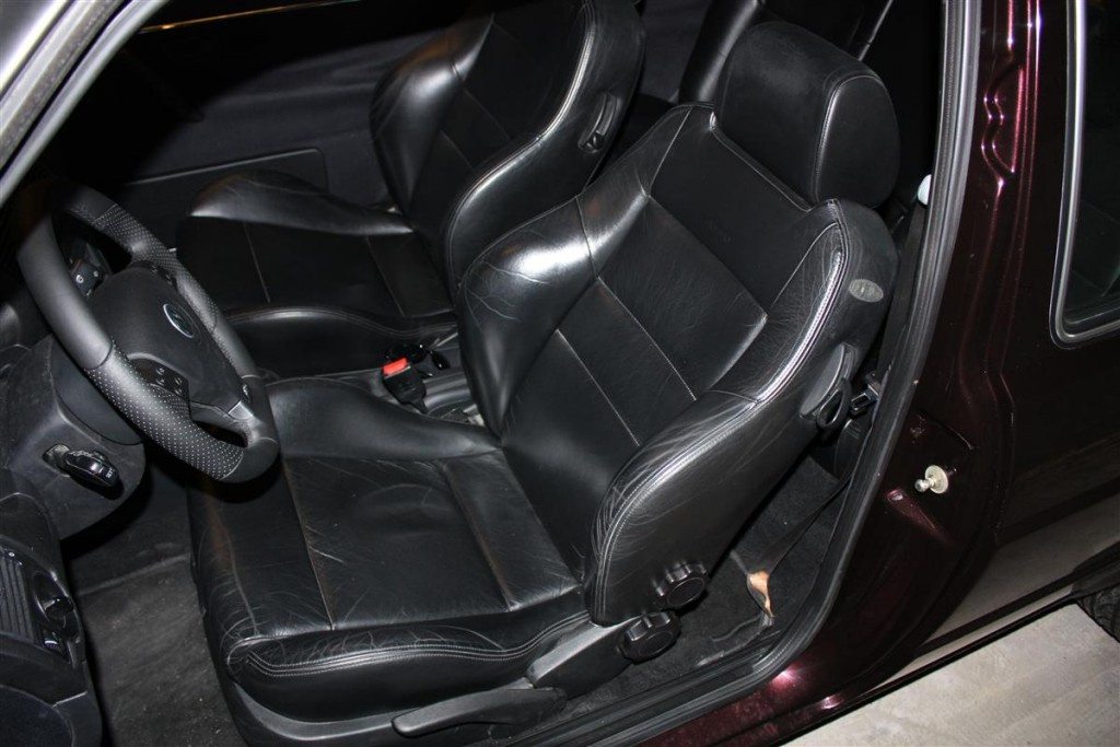 Golf 4 Recaro Lederausstattung (schwarz), einzeln oder komplett ...