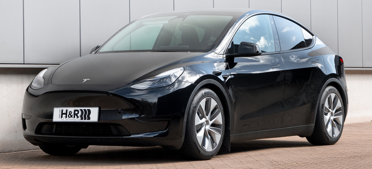 Fahr-Fun neu definiert: Tesla Model Y mit H&R Sportfedern - News - VAU ...