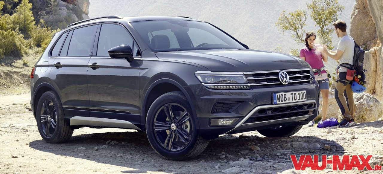 Kerniger Look für den VW-Bestseller: Neues Modell: Der Tiguan OFFROAD ...