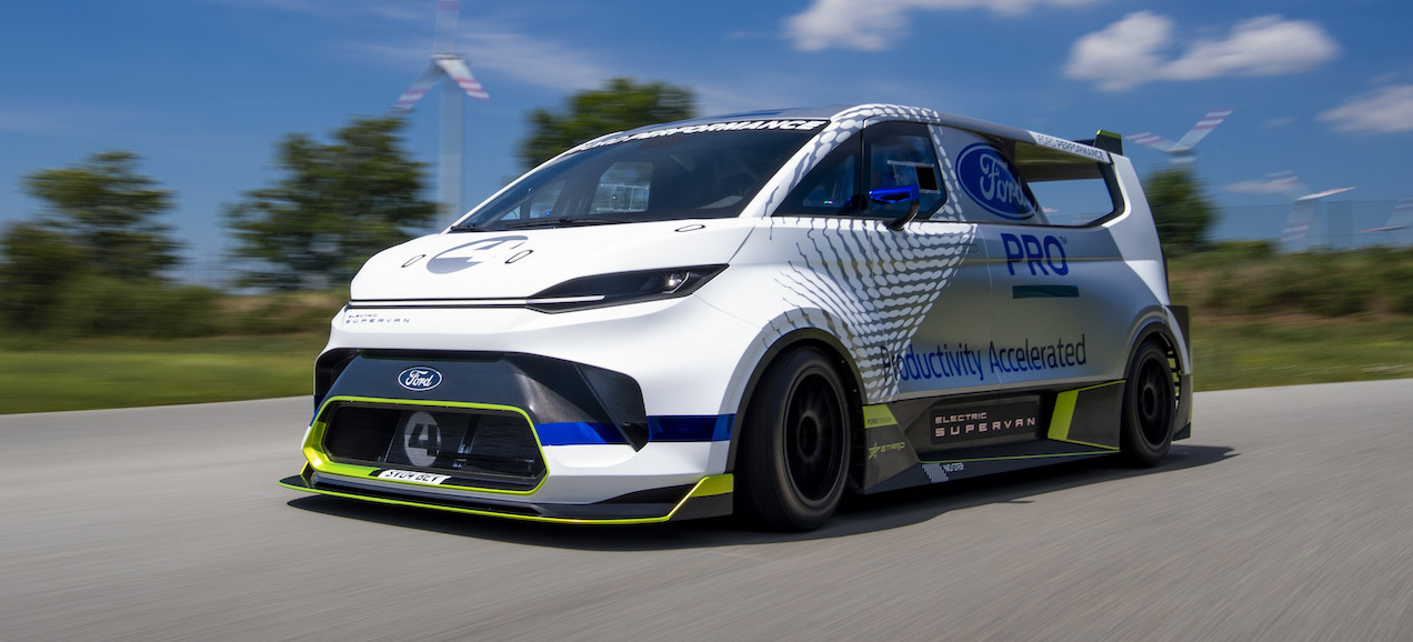 2000 PS Ford Pro Electric Supervan: Der Brandbeschleuniger - Tuning ...