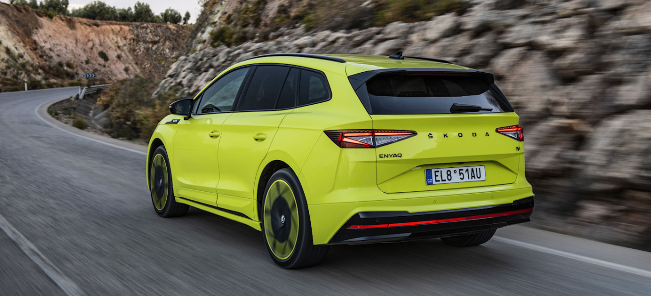 Es muss nicht immer ein Coupé sein: 2023 Skoda Enyaq RS iV im ...