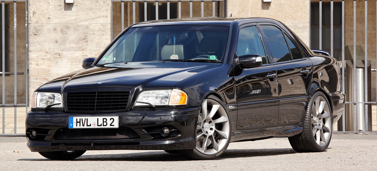 Mercedes-Benz C 36 AMG auf 55 AMG umgebaut: Jörgs Little Benz-Bomb ...