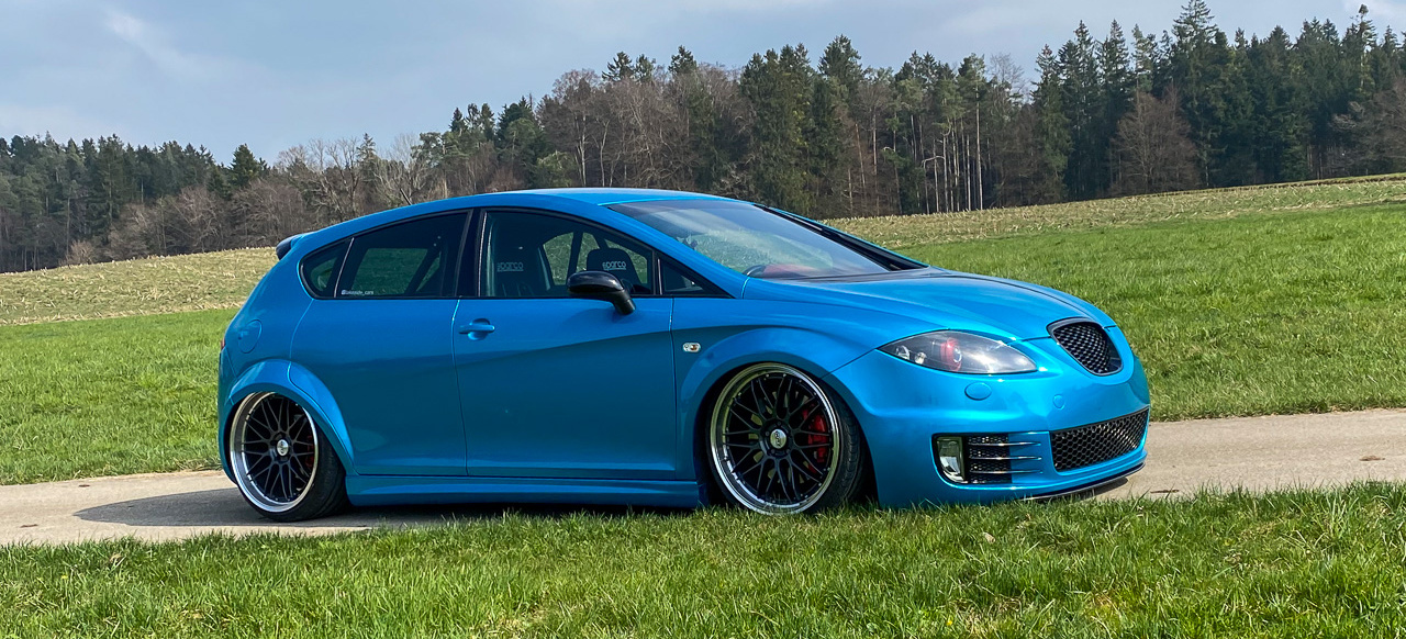 Mit den Aufgaben gewachsen: Seat Leon Cupra mit TA Technix Airride legt ...