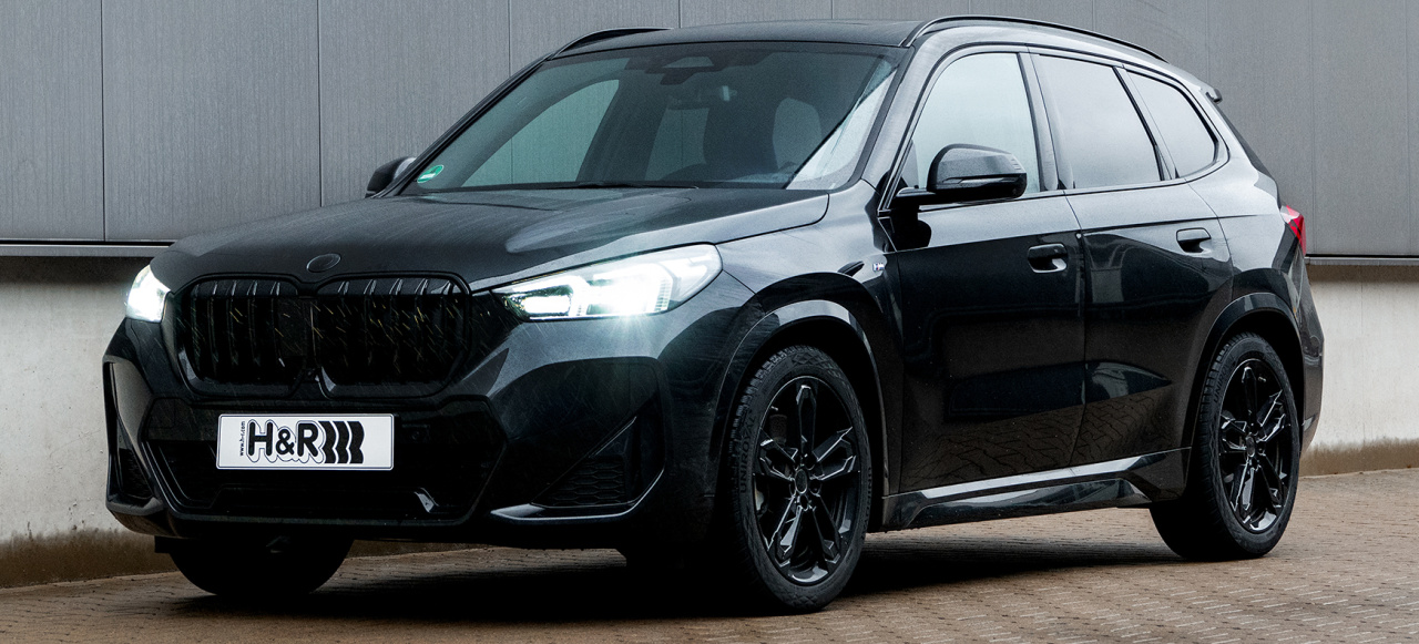 Performance für Einsteiger: Der neue BMW X1 mit H&R Tieferlegungsfedern ...