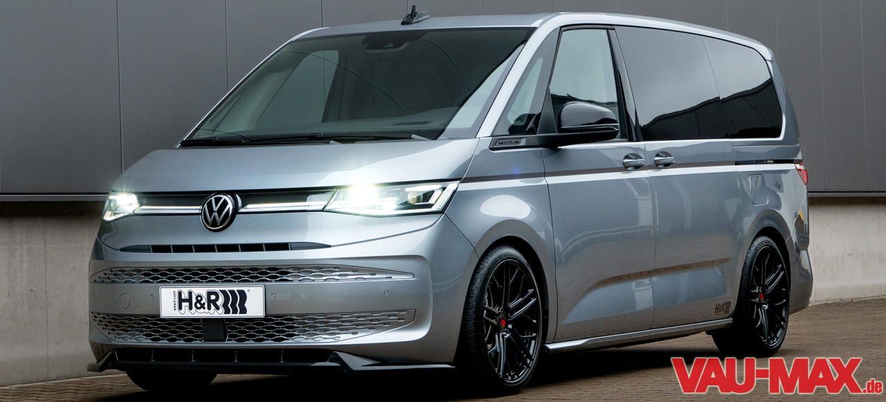 Kult-Tour: VW Bus T7 Multivan mit H&R Gewindefahrwerk - News - VAU-MAX ...