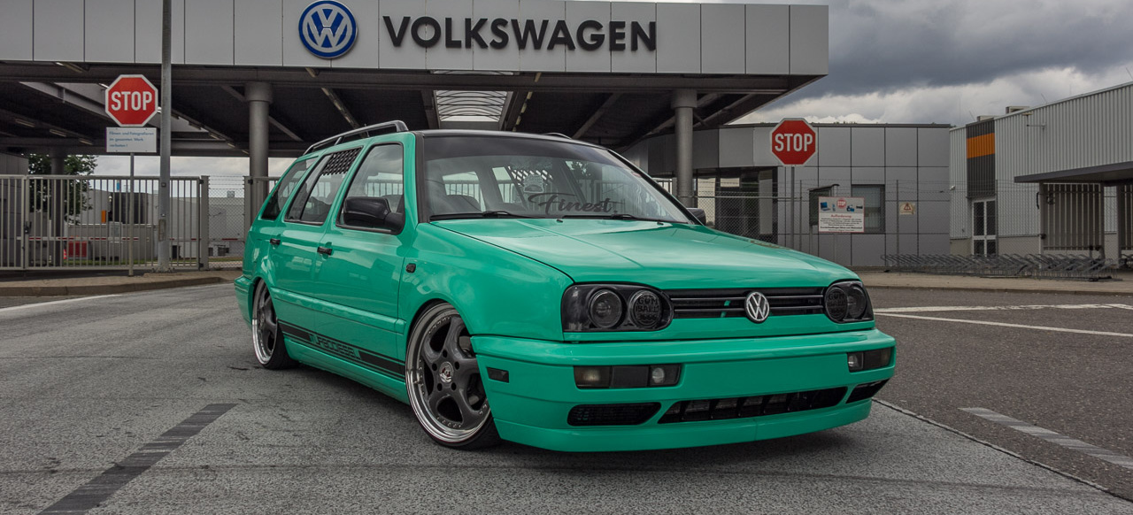 VW Golf 3 TDI als „Variantenreicher Dreier“: Der mit der Golfkante ...