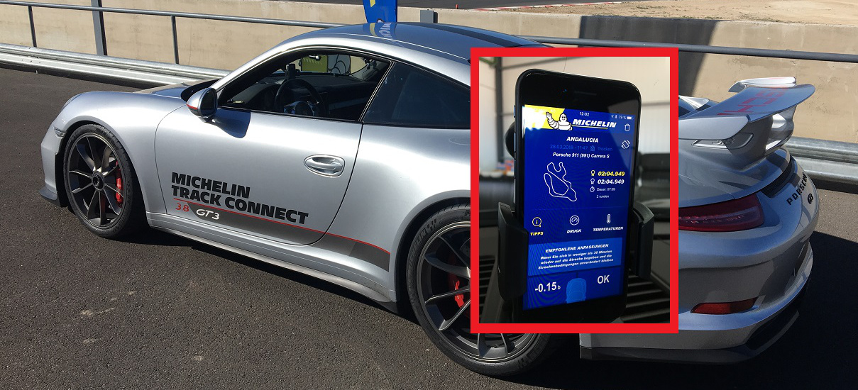 Was kann das neue MICHELIN Track Connect? (Inkl. Video): Gib Gummi ...