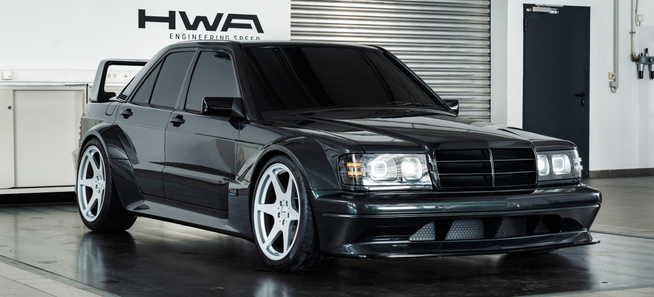 Supersportwagen aus Affalterbach: H&R sorgt für Stabilität beim hochmodernen Restomod HWA EVO ...