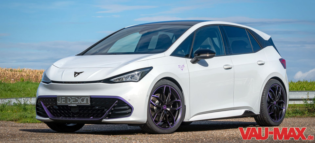 3F-Tuning von JE Design: Cupra Born als „Limited Purple Edition 30 ...