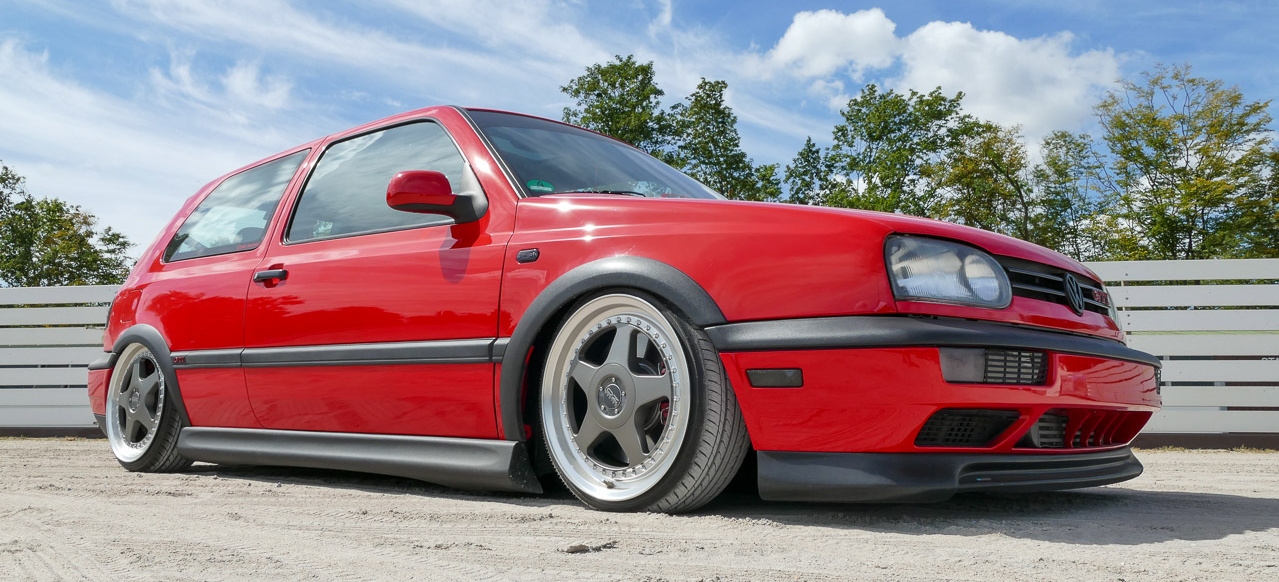 Mehr als nur ein flotter Dreier: VW Golf 3 mit Audi-Herz, TA Technix ...