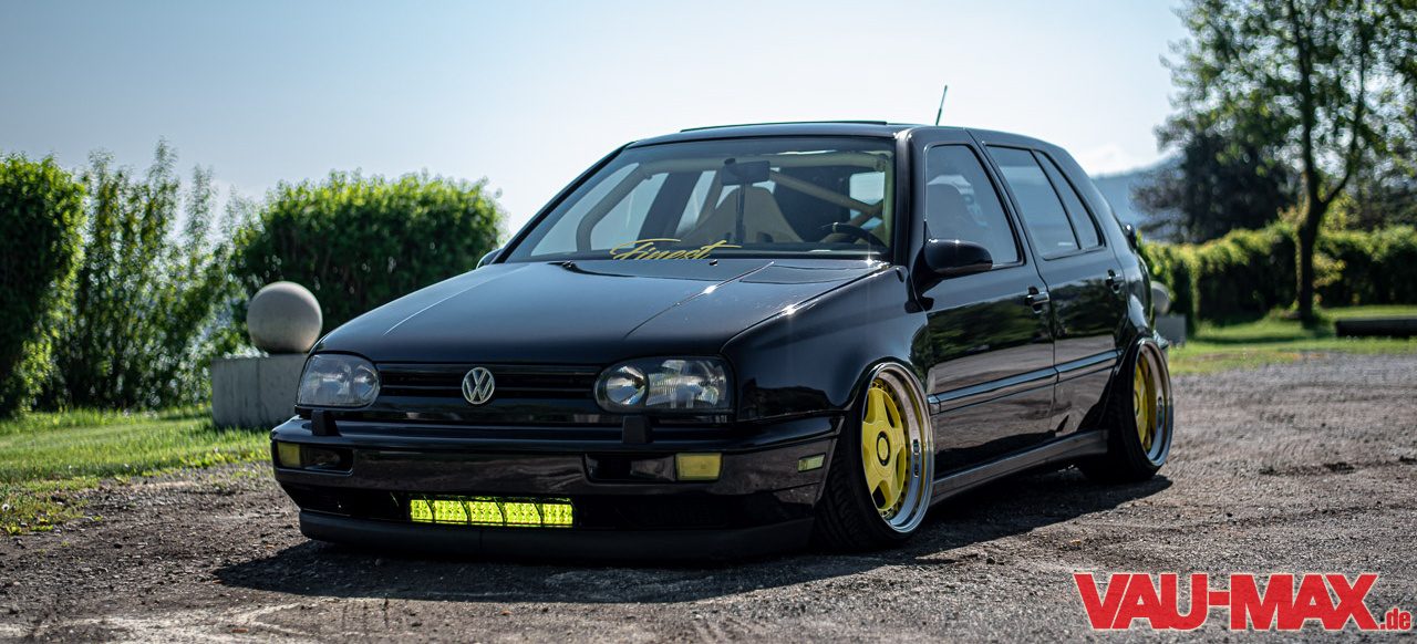 Wer schön sein will, muss schneiden: Sparsamer und radikaler VW Golf 3 ...