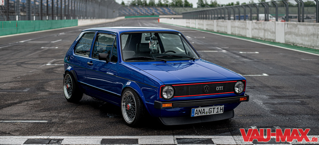 Oldschool und OEM kommen nie aus der Mode: VW Golf 1 GTI vom 90er Jahre ...