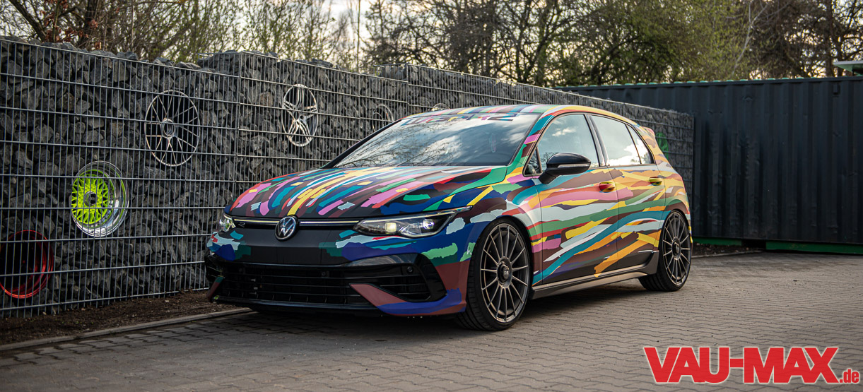 Aus dem Werk 2 Automotive auf den Ring: VW Golf 8 R in erster Tuning ...