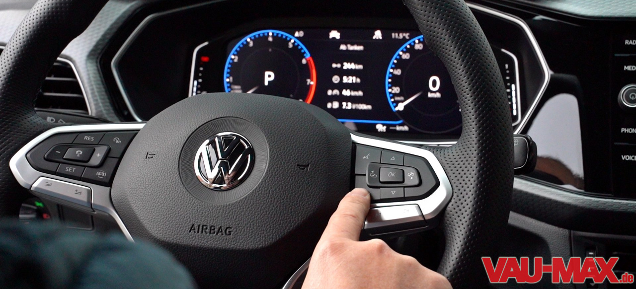 So einfach lassen sich die Tacho-Inhalte ändern am T-Roc T-Cross & Polo ...