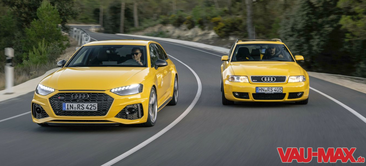 25 Jahre Audi RS 4: Sondermodell zum Geburtstag - Audi RS 4 Avant ...