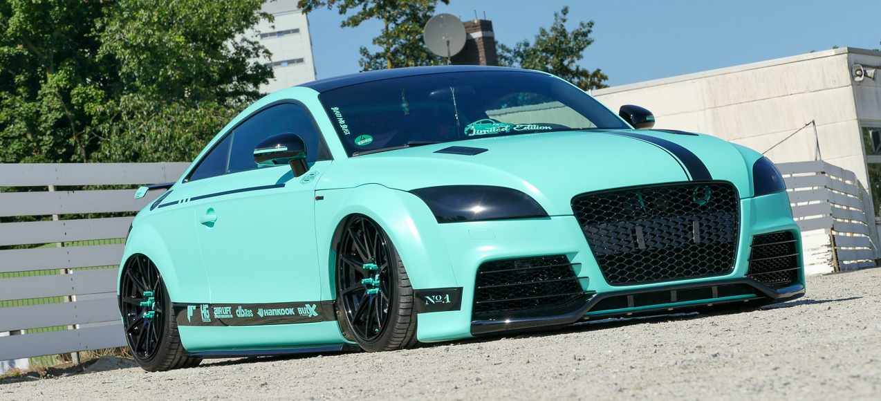 Viel mehr als nur „Fahrwerk, Folie, Fertig“: Audi TT mit erfrischender ...