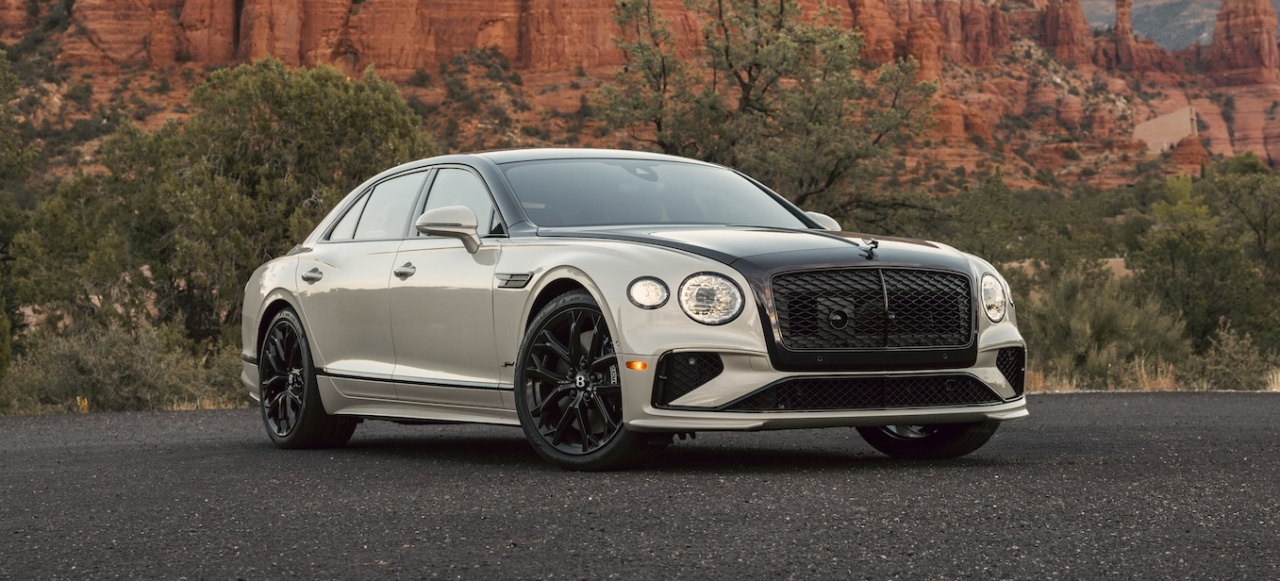 Dank Strom auf Wolken sieben: Neuer Bentley Flying Spur Speed Plug-in ...