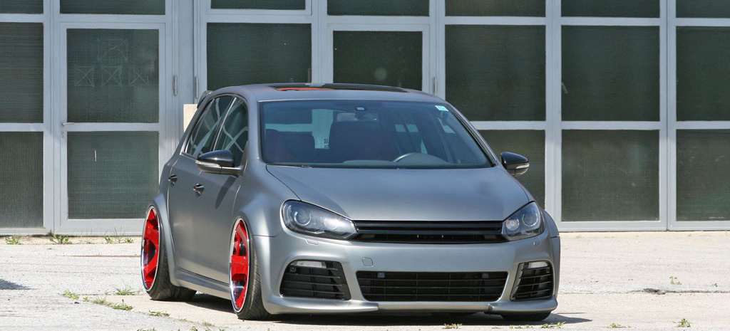 Alter Schwede: Golf 6 R-Tuning really phat!: Breitbau, Rotiform und ...