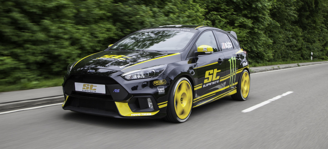 Das ST suspensions Fahrwerksprogramm für den Focus RS: Ken Block ...