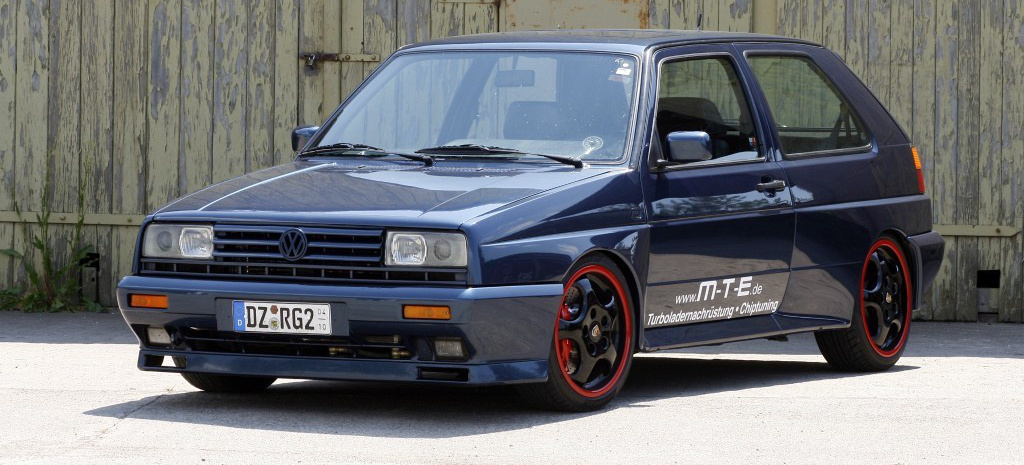 Sports-Kanone: VW Rallye Golf 2 als VR6 Turbo: 520 PS und 4Motion ...