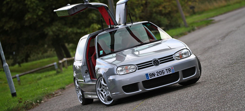 David verleiht Flügel - Golf 3 Tuning der etwas anderen Art: Extremer ...