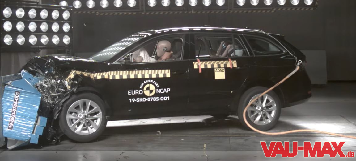 Fünf Sterne im Euro NCAP-Test: Video: Der neue Skoda Octavia im ...