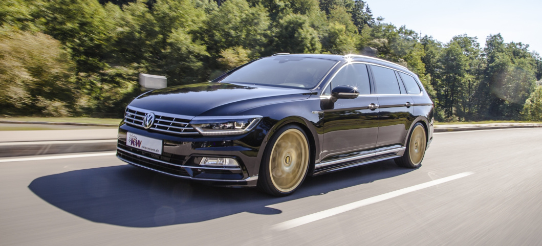 Mehr Sport für den Passat 4motion: KW Gewindefahrwerke für den ...