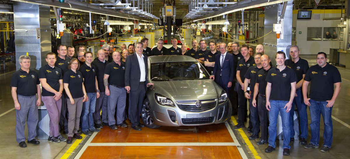 Holden made in Germany: Serienproduktion des Holden Insignia VXR in ...