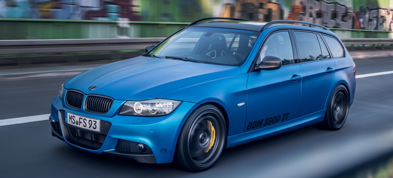 Motorumbau extrem: Die Kraft der drei Turbos: BMW E91 mit M50d ...