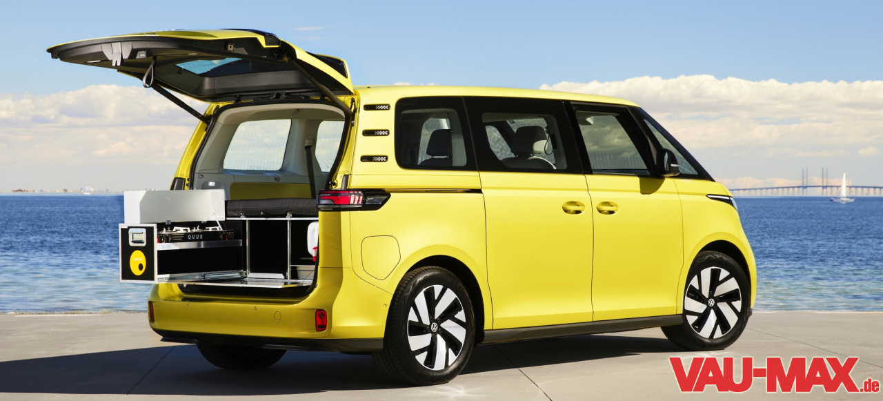 Ququq Campingmodul für den Elektro-Bulli: VW ID. Buzz California LIGHT ...