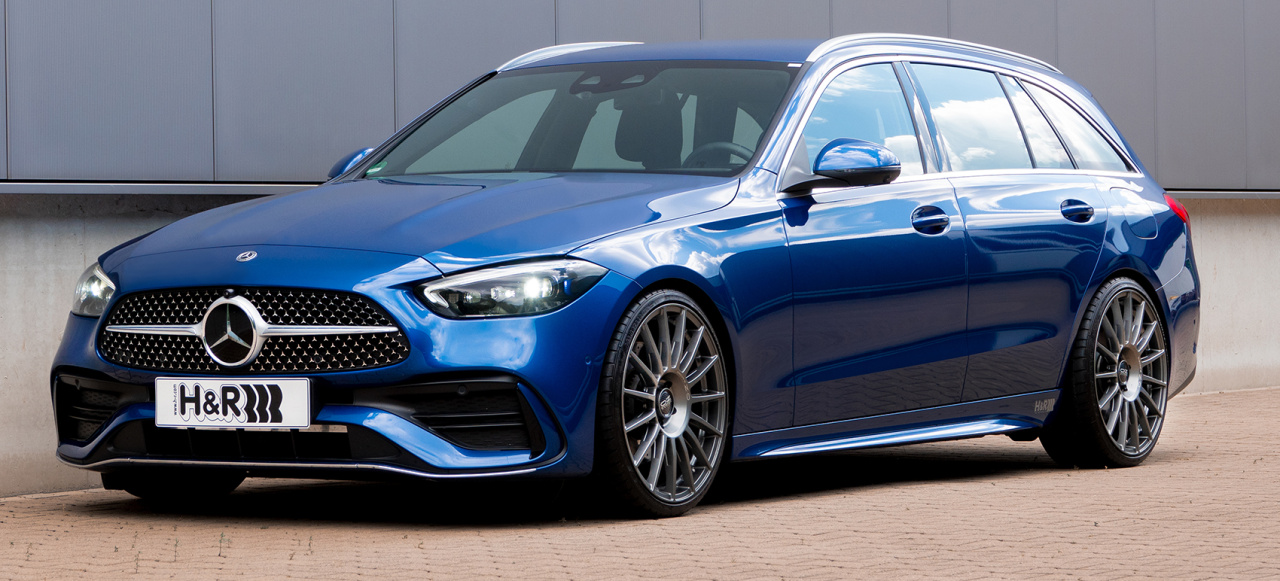 Vitamin C: H&R Sportfedern für die Mercedes Mittelklasse (R2CS / S206 ...