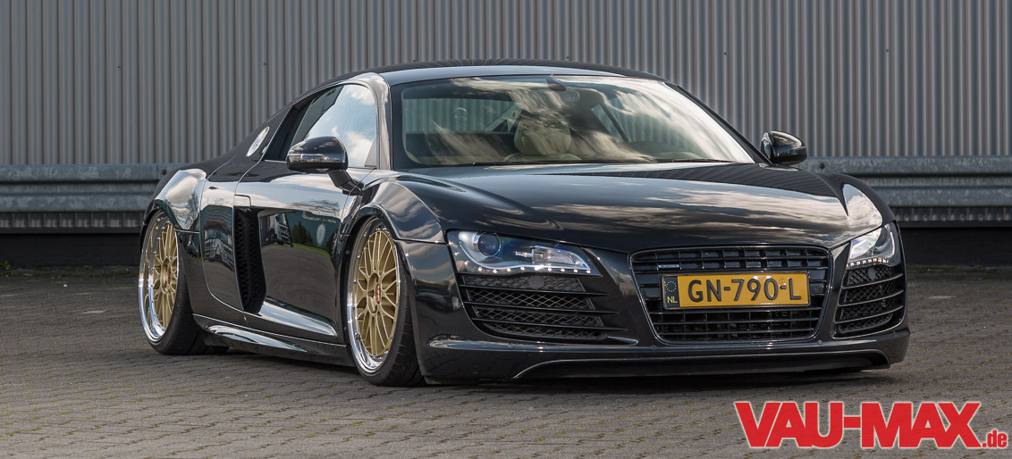 Audi R8 flachgelegt: Der Herr ohne Ringe - Auto der Woche - VAU-MAX ...