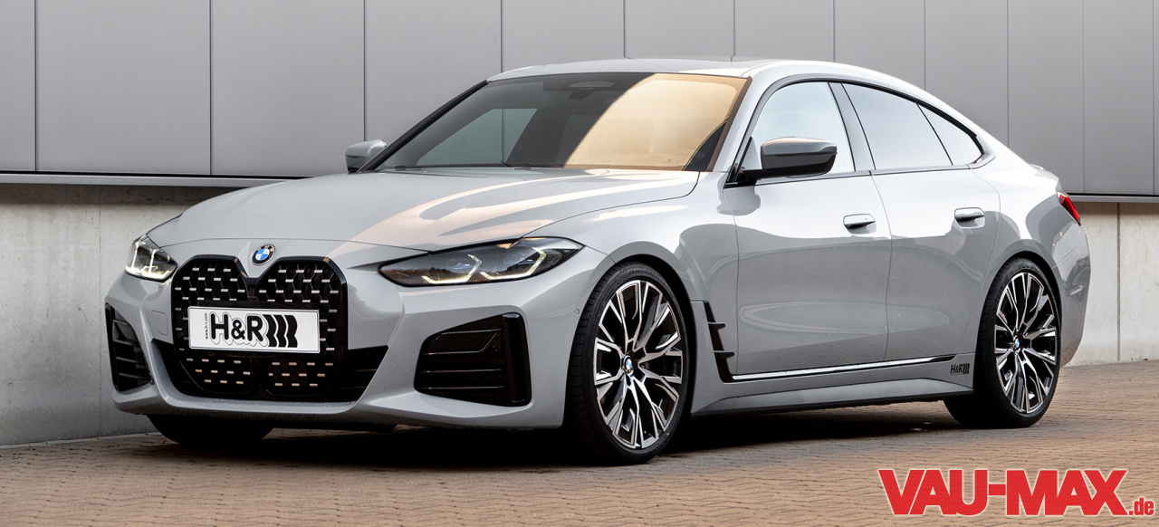 Mehr Freude am Fahrwerk: H&R Sportfedern für das neue 4er BMW Gran ...