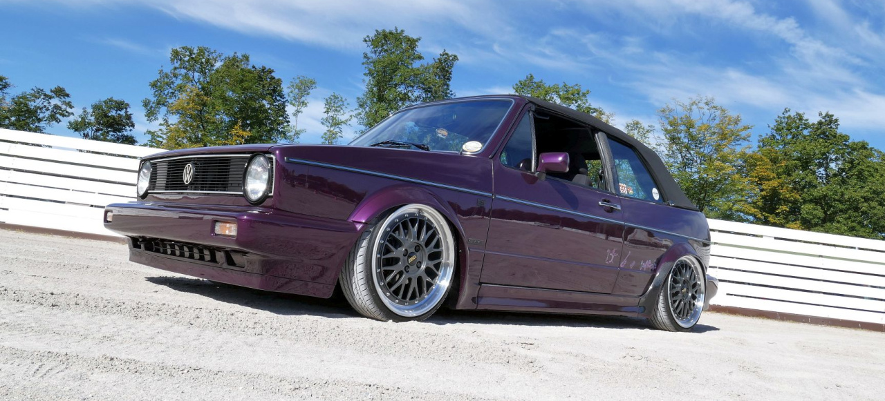 He can´t dance: Wunderschönes VW Golf 1 „Genesis“-Cabrio mit Glanzgarantie - Auto der Woche ...