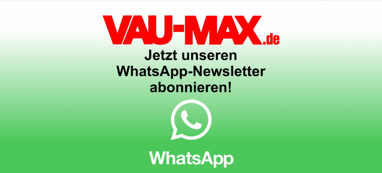 Immer aktuell informiert!: Der VAU-MAX-WhatsApp-Service, jetzt ...