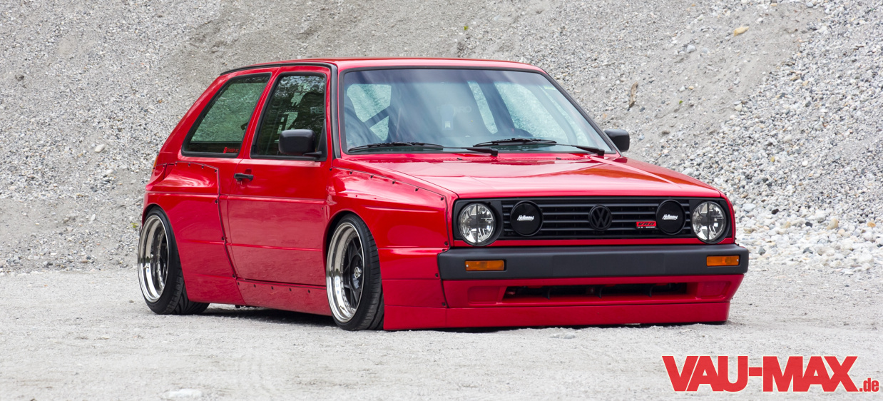 König des „Strasserbaus“: VW Golf 2 mit „Rocket Bunny“-Umbau in die ...
