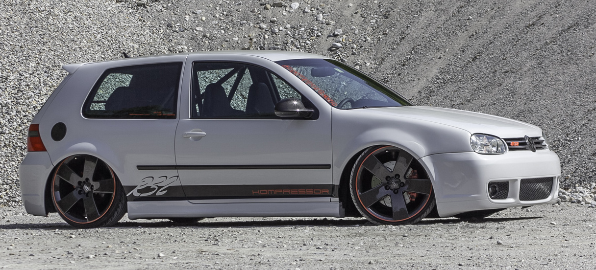 Mehr Leistung, mehr Look, mehr Tiefe: Golf 4 R32 mit Kompressor ...