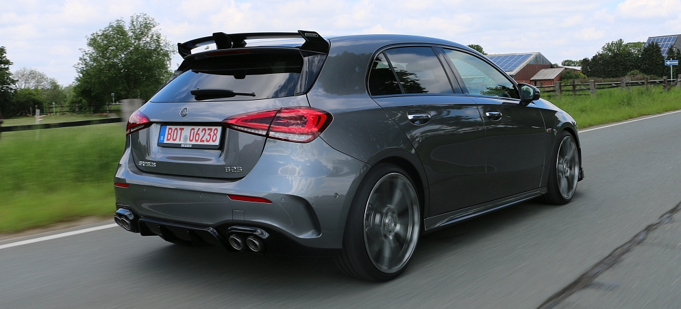 Video-Fahrbericht: BRABUS B25 S auf Basis Mercedes-Benz A250 (W177 ...