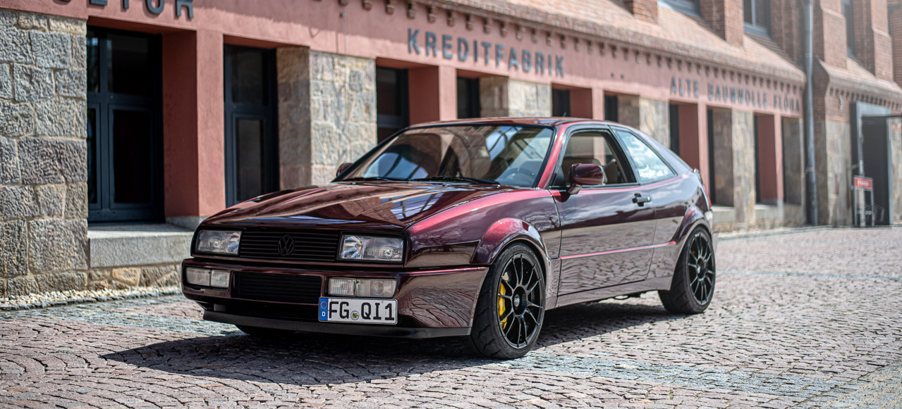 Sechs Freunde und vier Räder: Brutaler VW Corrado mit R32-Turbo-Power ...