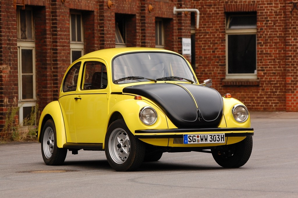 VW Käfer 1303 GSR: Der Golf GTI-Vorläufer!: Gelbschwarzer Renner VW ...