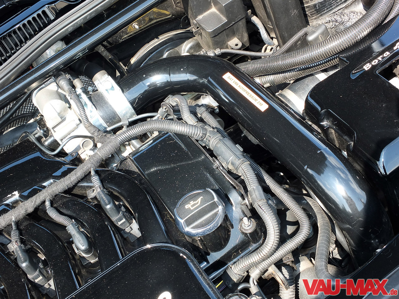 VW Bora V6 „R28“-Kompressor-Umbau: Karte war gestern, hier wird mit 0,9 ...