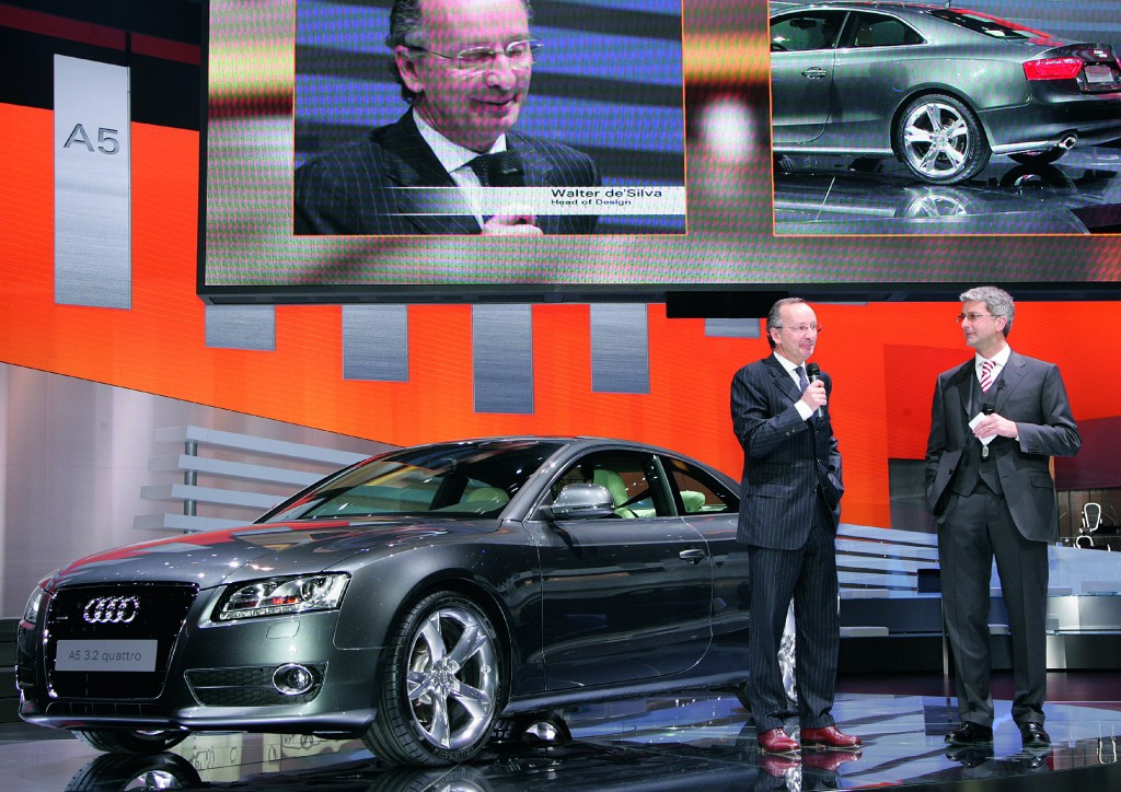 Walter de Silva: Das Audi A5 Coupé ist das schönste Auto, das ich ...