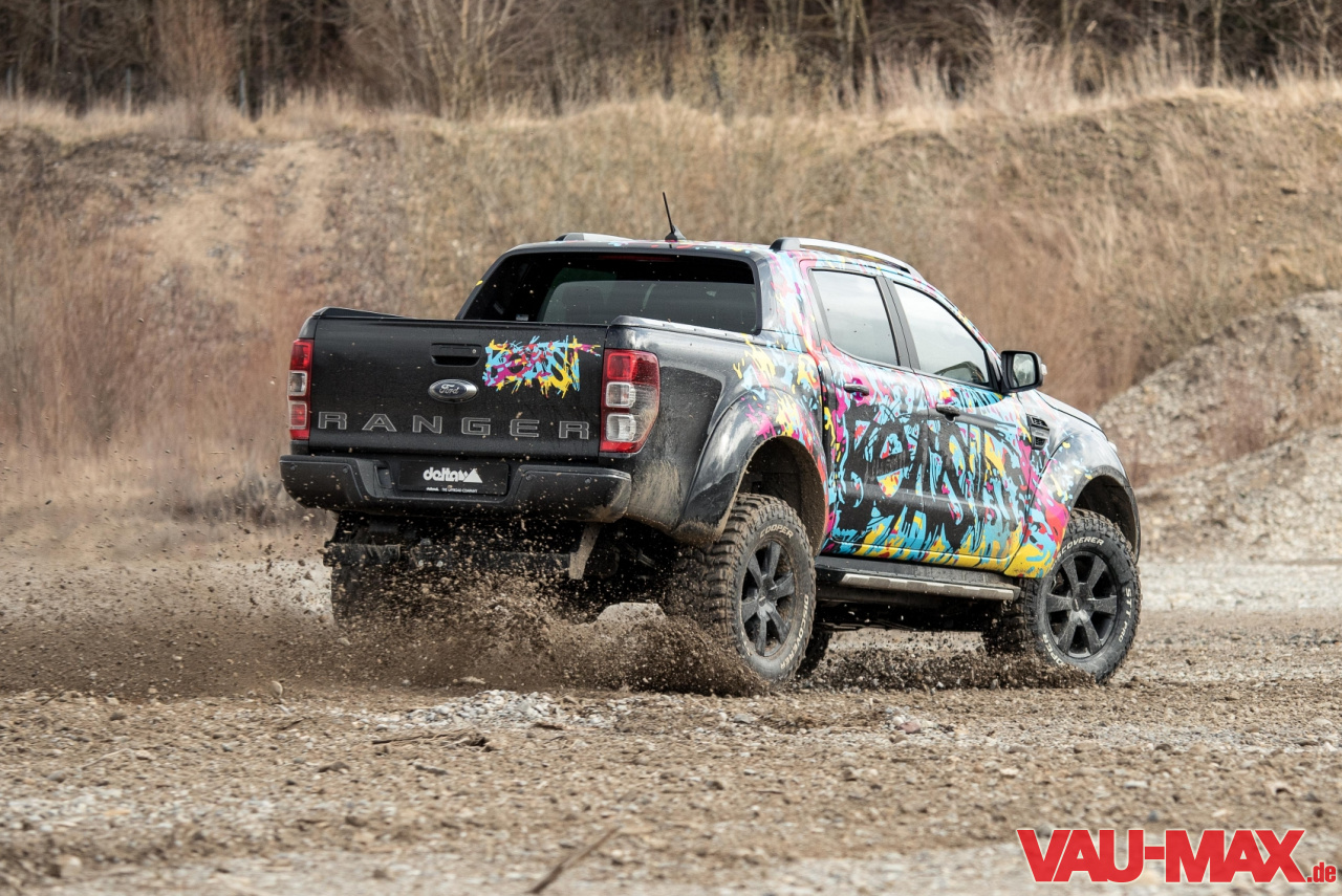 Raptor Look für alle Ranger: Ford Ranger mit massiver Höherlegung und ...