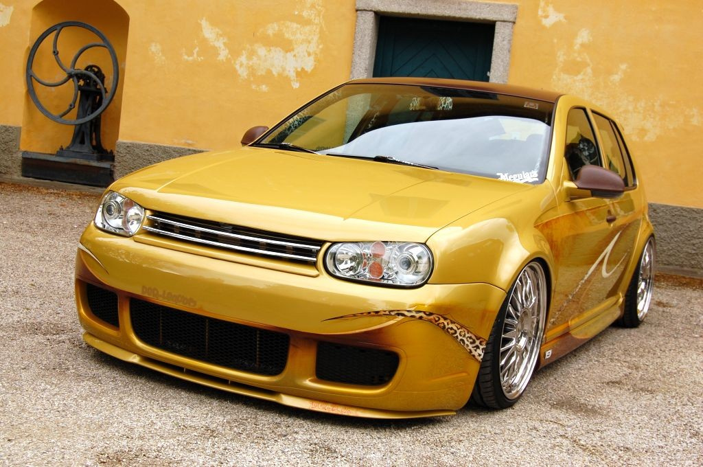 VW Tuning Golf 4 TDI: Tierisch cool!: Faszination Wildniss: 98er Golf 4 ...