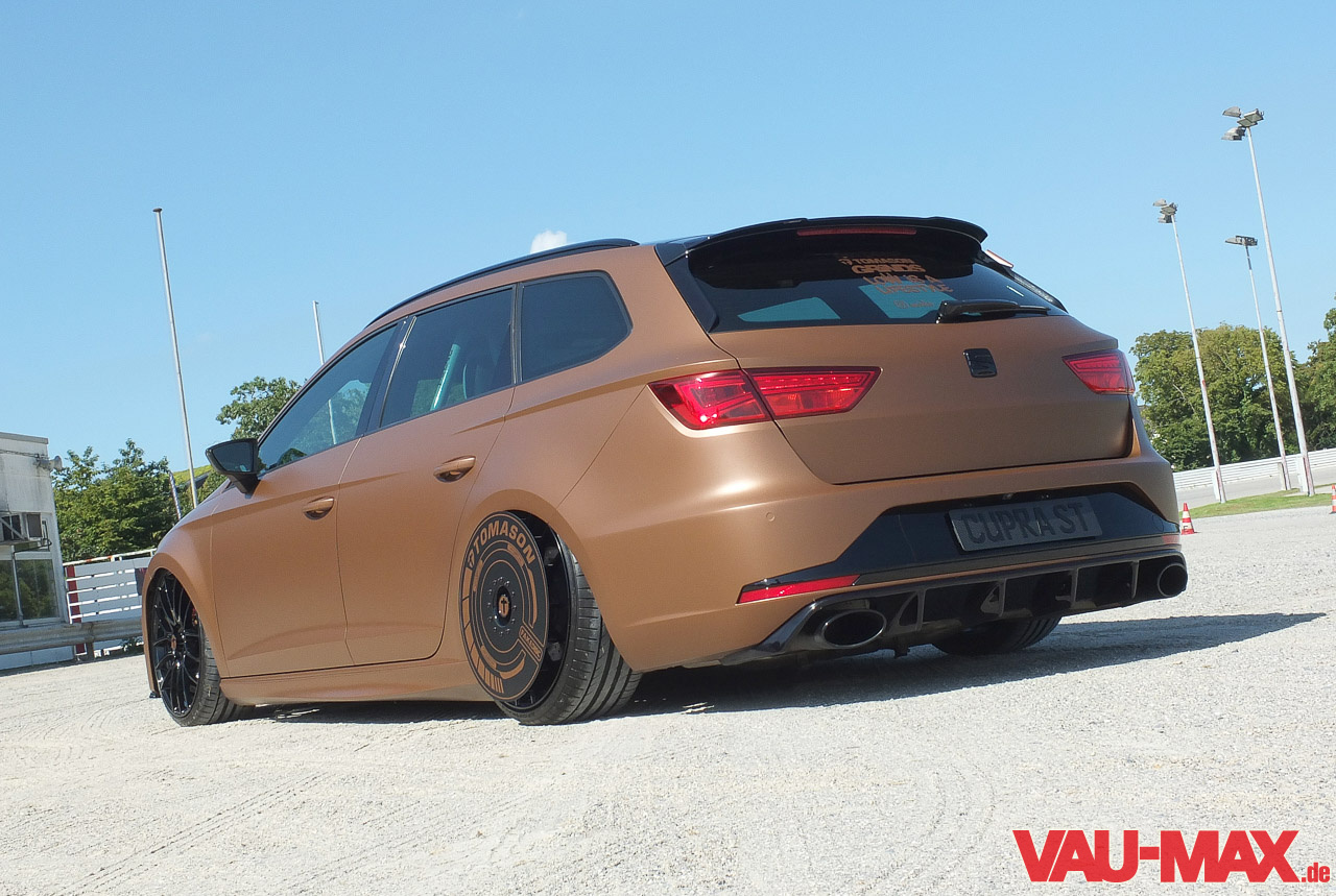 Mirkos Meisterwerk in Marrakesh Brown Matt: Seat Leon ST Cupra mit ...