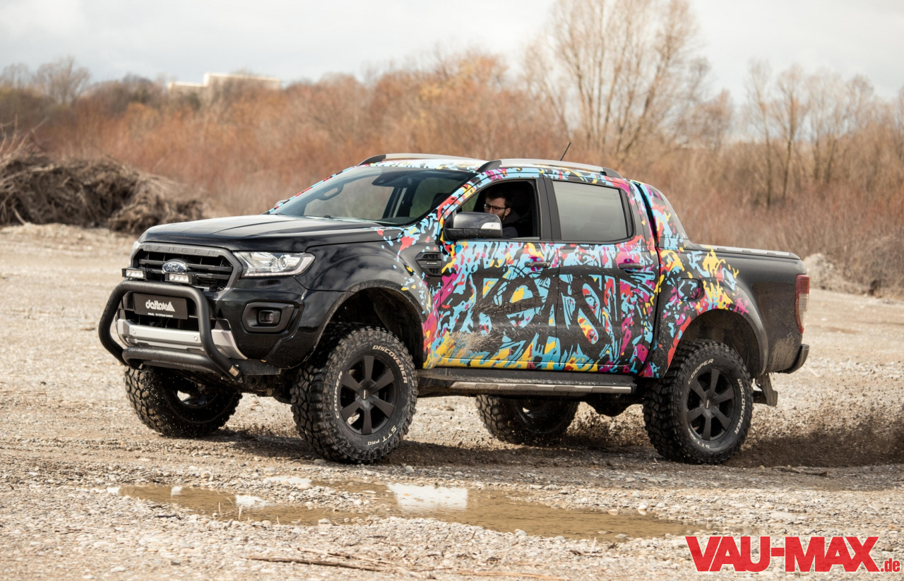 Raptor Look für alle Ranger: Ford Ranger mit massiver Höherlegung und ...