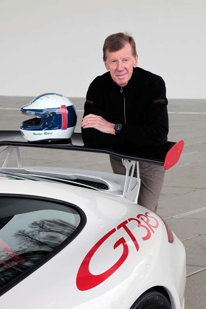 24h-Rennen 2010: Walter Röhrl geht im serienmäßigen Porsche 911 GT3 RS ...