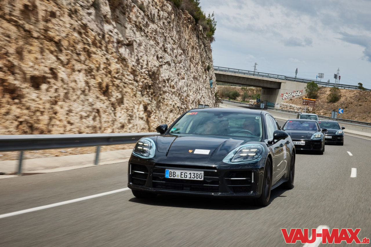Geniale Technik im neuen Panamera: Erste Fahrt im neuen Porsche ...