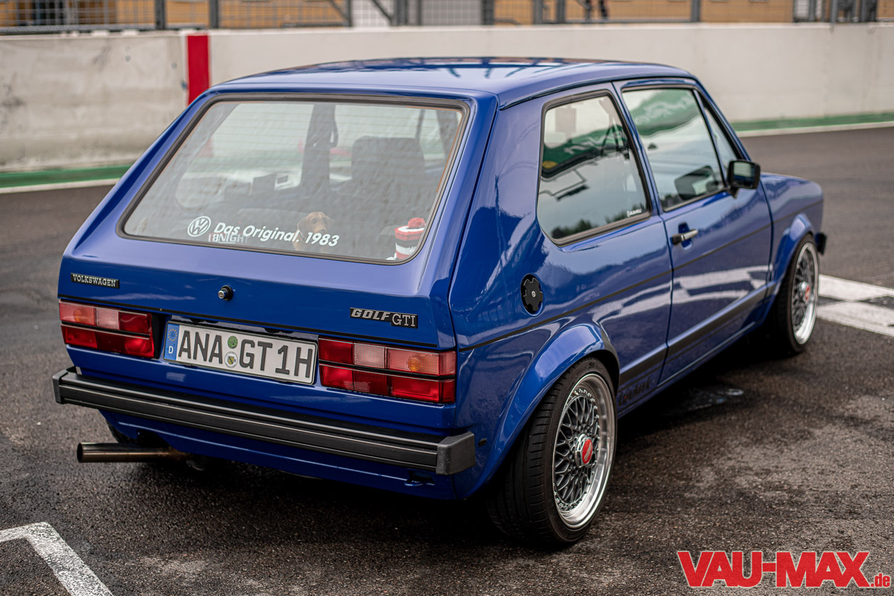 Oldschool und OEM kommen nie aus der Mode: VW Golf 1 GTI vom 90er Jahre ...